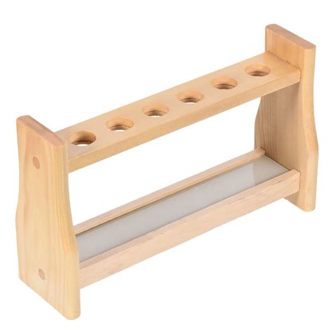 Wooden Test Tube Holder Rack Wells For Ml Centrifuge Tube Walmart