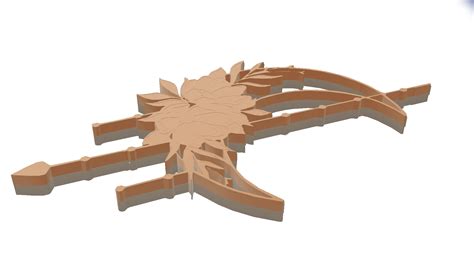 Archivo Stl Moon Wall Deco 🌙・design Para Impresora 3d Para Descargar・cults
