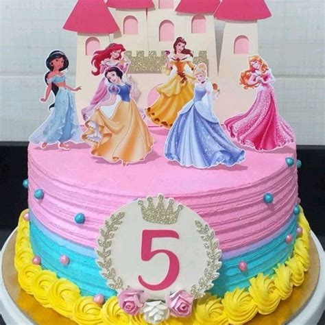 Topo De Bolo Princesas Disney Elo7 Produtos Especiais
