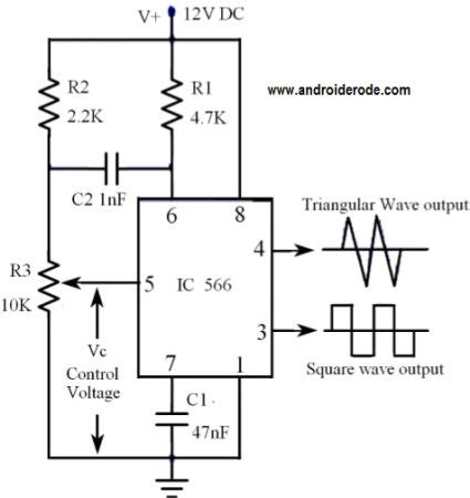 VCO Voltage Controlled Oscillator Circuit Simulation