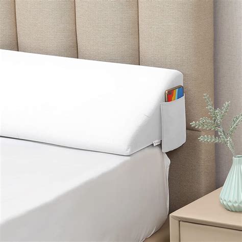 Amazon Vekkia King Size Bed Wedge Pillow For Headboard Gap Bed