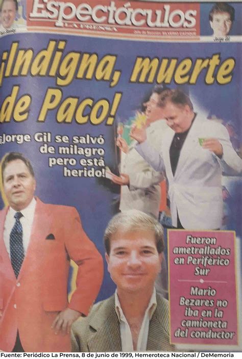 El último día de Paco Stanley Así fue su asesinato