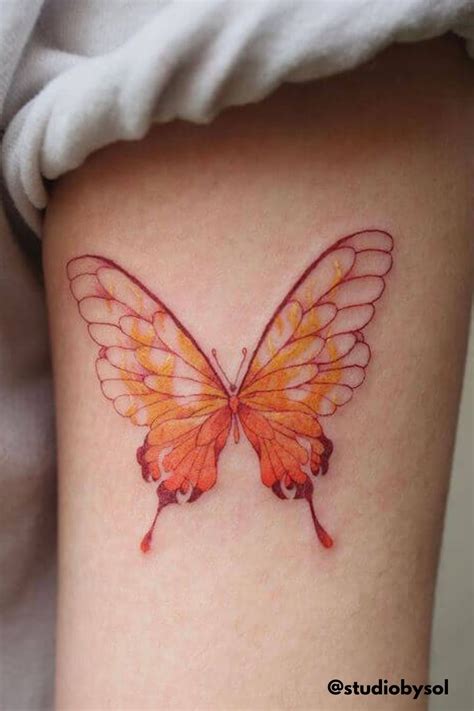 The Symbolism And Meaning Behind Butterfly Tattoos Color Tattoos