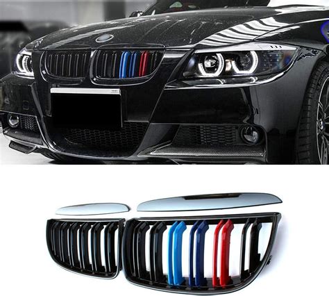 Amazon SNA E90 Grill M Color Compatible For 2004 2008 BMW 3 Series