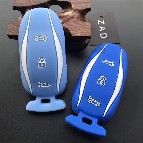 Zad Silicone Auto Sleutel Cover Case Houder Skin V Grandado