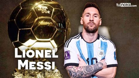 Lionel Messi gana su octavo Balón de Oro en la gala de 2023