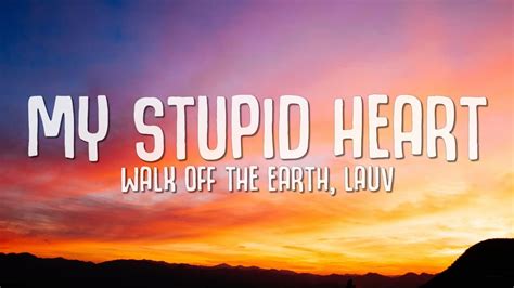 My Stupid Heart Walk Off The Earth Lauv Lyrics YouTube