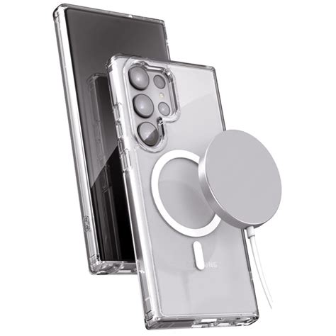 Samsung Galaxy S Ultra Clear Magsafe Case With Magsafe Grip Encased