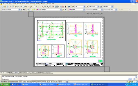 How To Scale In Autocad Model Space Templates Sample Printables