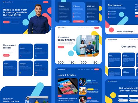 Corporate Webflow Template Consultflow X BRIX Templates
