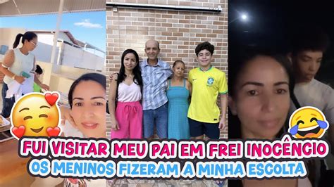 FUI VISITAR MEU PAI EM FREI INOCÊNCIO OS MENINOS FIZERAM A MINHA