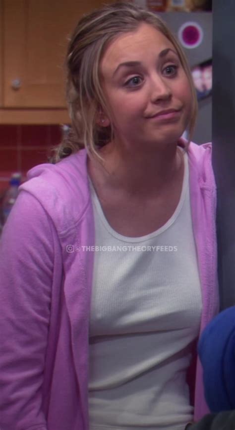 Open Robe Of Kaley Cuoco Nude Celebritynakeds