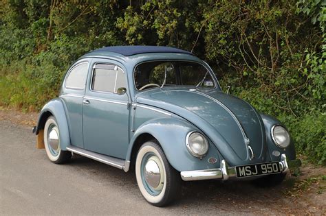 Vw Beetle Oval Ragtop Right Hand Drive Superb Example Uk