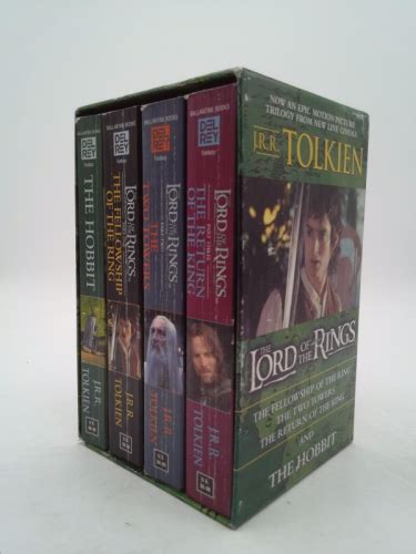 THE LORD OF THE RINGS AND THE HOBBIT 4 Volume Boxed Set By J R R