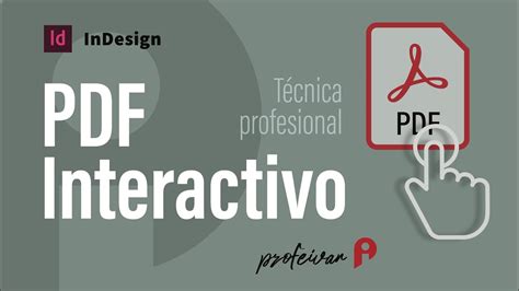 Crear PDF interactivo en InDesign Técnica profesional YouTube