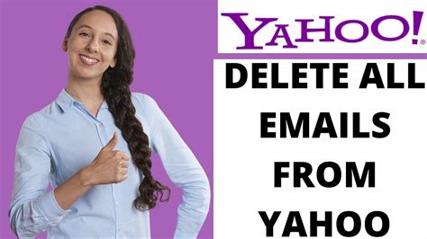 How To Delete All Emails From Yahoo Empty Yahoo Inbox Youtube
