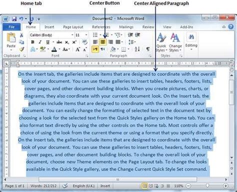 Text Alignments In Microsoft Word Megatek Ict Academy