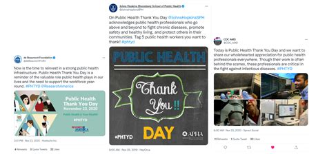 Celebrate Public Health Thank You Day Coalition For Health Funding