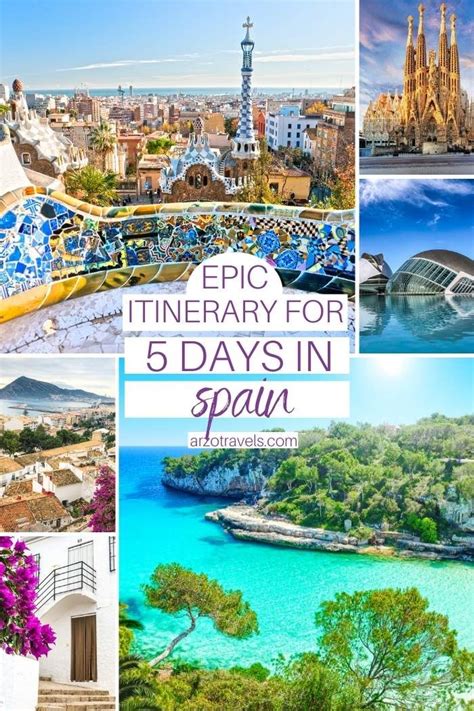 What To Do In 5 Days In Spain Itinerary Artofit