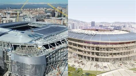 Lección histórica diferencias entre el nuevo Bernabéu y el Espai Barça