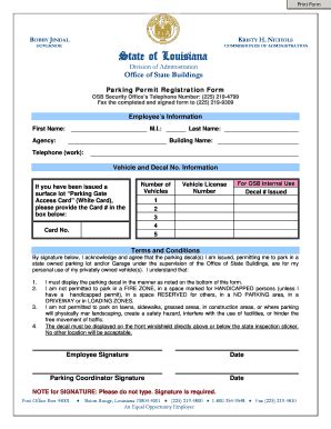Fillable Online Doa Louisiana Vehicle Registration Form Docx Fax Email
