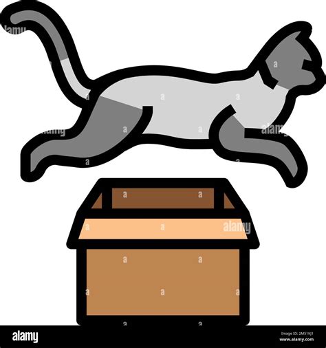 Above Preposition English Color Icon Vector Illustration Stock Vector