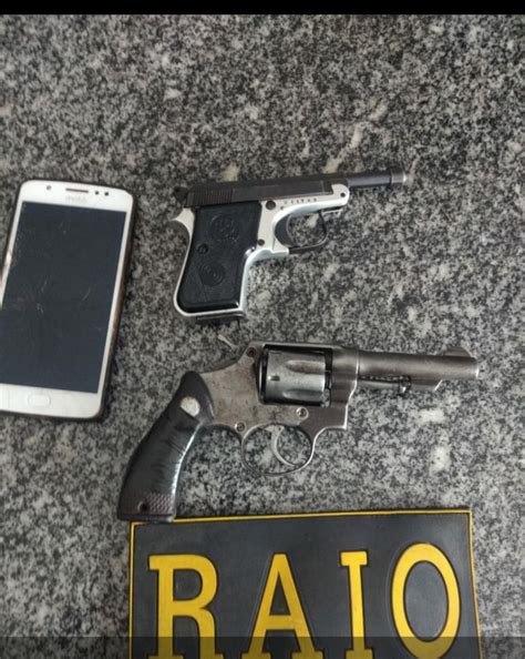PMCE Apreende Duas Armas De Fogo E Prende Dois Homens Por Posse Ilegal