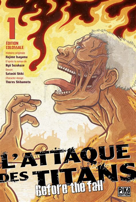 Vol Attaque Des Titans L Before The Fall Edition Colossale
