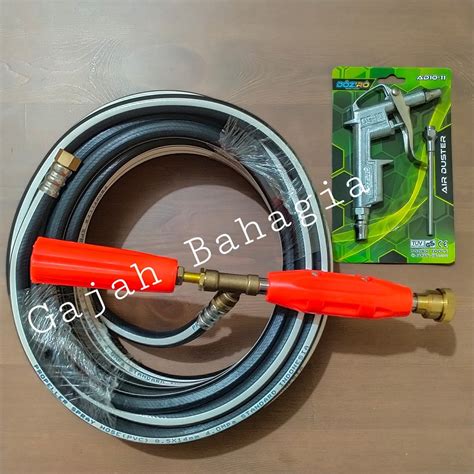 Jual Paket Selang Steam 10 Meter Gun Stik 30 Cm Air Duster Semprot
