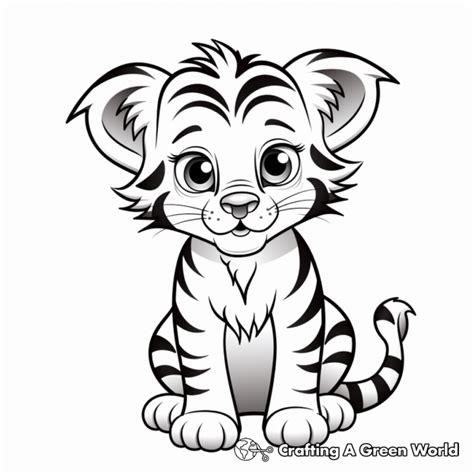 Siberian Tiger Coloring Pages Free Printable