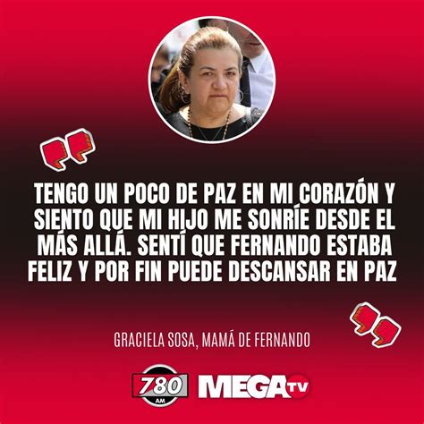 MEGA TV On Twitter RT 780AM LoQueDijo Graciela Sosa Dijo A