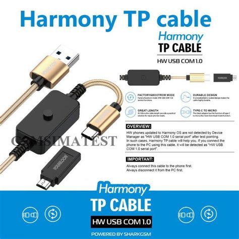 New Harmony TP Cable Harmony Test Point Cables HW USB 1 0