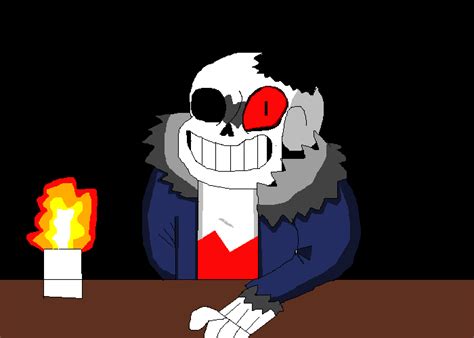Pixilart Date With Horror Sans By Insane Artist