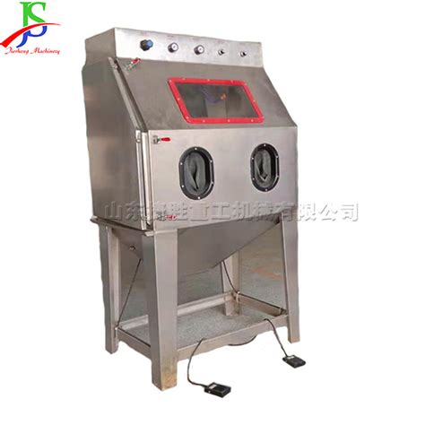 Dustless Stripping Surface Cleaning Automatic Wet Sandblasting Cabinet