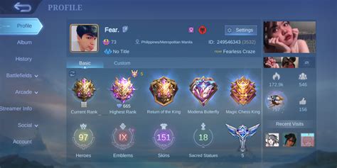 Mobile Legends Account EpicNPC Marketplace