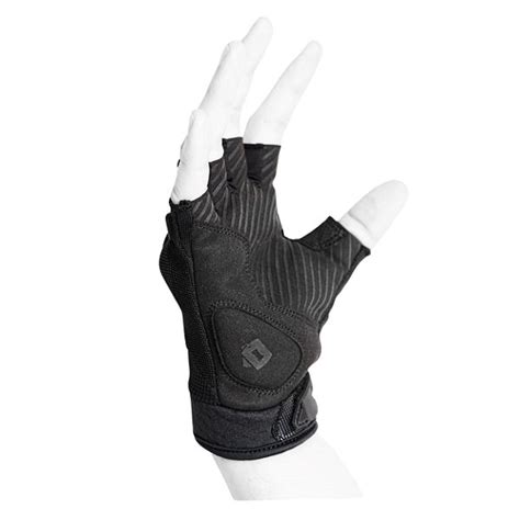 Luva Tática Invictus Meio dedo Bunker Fingerless Preta LOJA WWART
