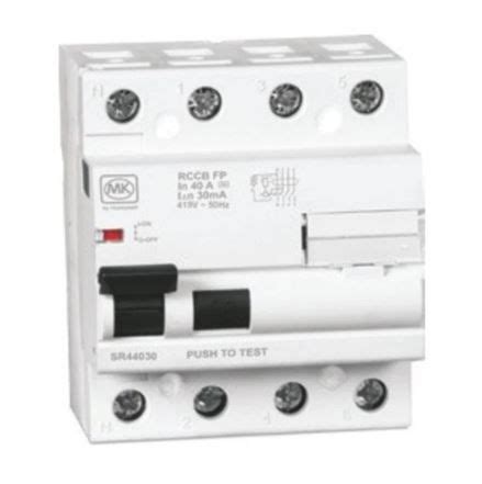 Four Pole Residual Circuit Breaker Circuit Breakers Circuit