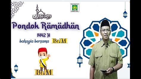 PONDOK RAMADHAN BERSAMA BAIM DO A BERBUKA PUASA USTADZ H ARIF
