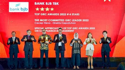 Bank BJB Raih Top GRC Award 2022