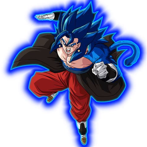 Xeno Vegetto Ssj Blue 4 Evolution By Xchs On DeviantArt In 2022