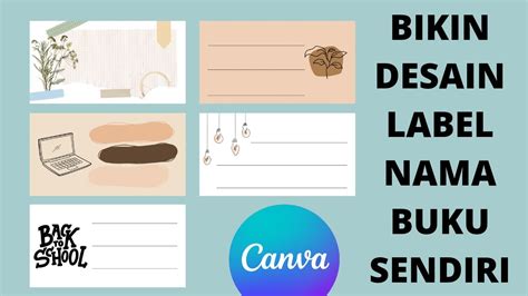 Cara Membuat Label Nama Di Canva Xosebelas