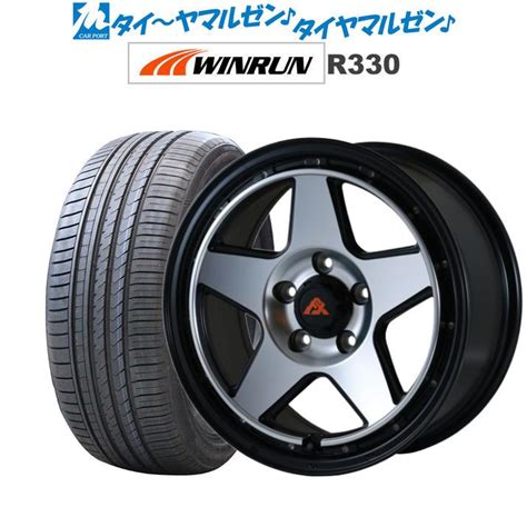 サマータイヤ ホイール4本セット ドゥオール アルジェノン フェニーチェ クロス XC5 WINRUN ウインラン R330 195