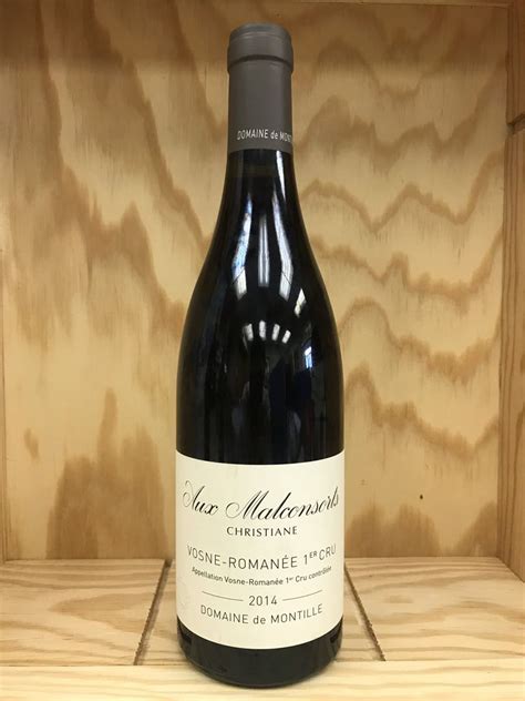 Malconsorts Christiane Dom De Montille Vosne Romanee 1er Cru Aux