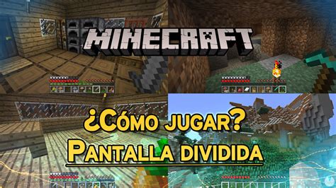 Minecraft C Mo Jugar En Pantalla Dividida Ps Xbox Switch