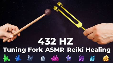 432 Hz Tuning Fork ASMR REIKI Healing Frequency 432 Hz Heal The Whole