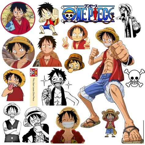 Luffy Journal Stickers Adesivos Bonitos Desenhos Adesivos One Piece