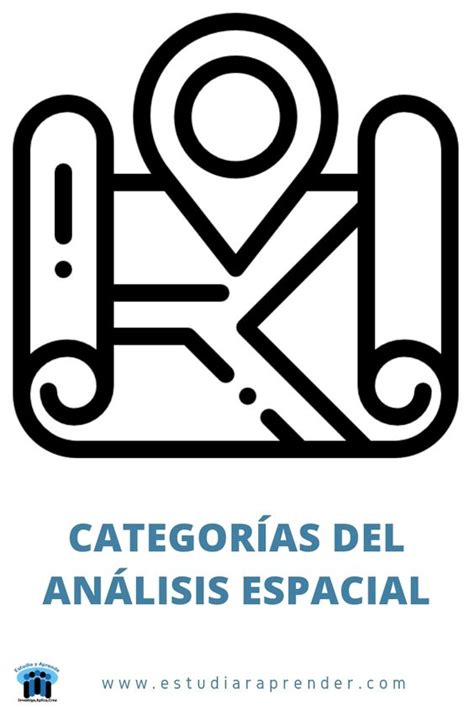 Categorías del análisis espacial Estudia y aprende