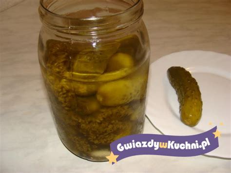 Przepis na Ogórki korniszone Gwiazdy w kuchni