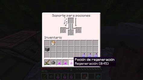 Tutorial COMO HACER POCIONES DE REGENERACIÓN MINECRAFT 1 6 4 1 7 2