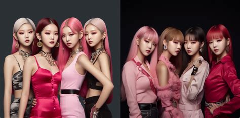 Yapay Zeka İle Blackpink Jennie Jisoo Lisa and Rosé 5mid